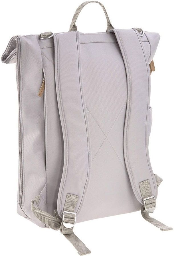 Раница за бебешка количка Lassig - Сива, с аксесоари | Добра цена | Ozone.bg