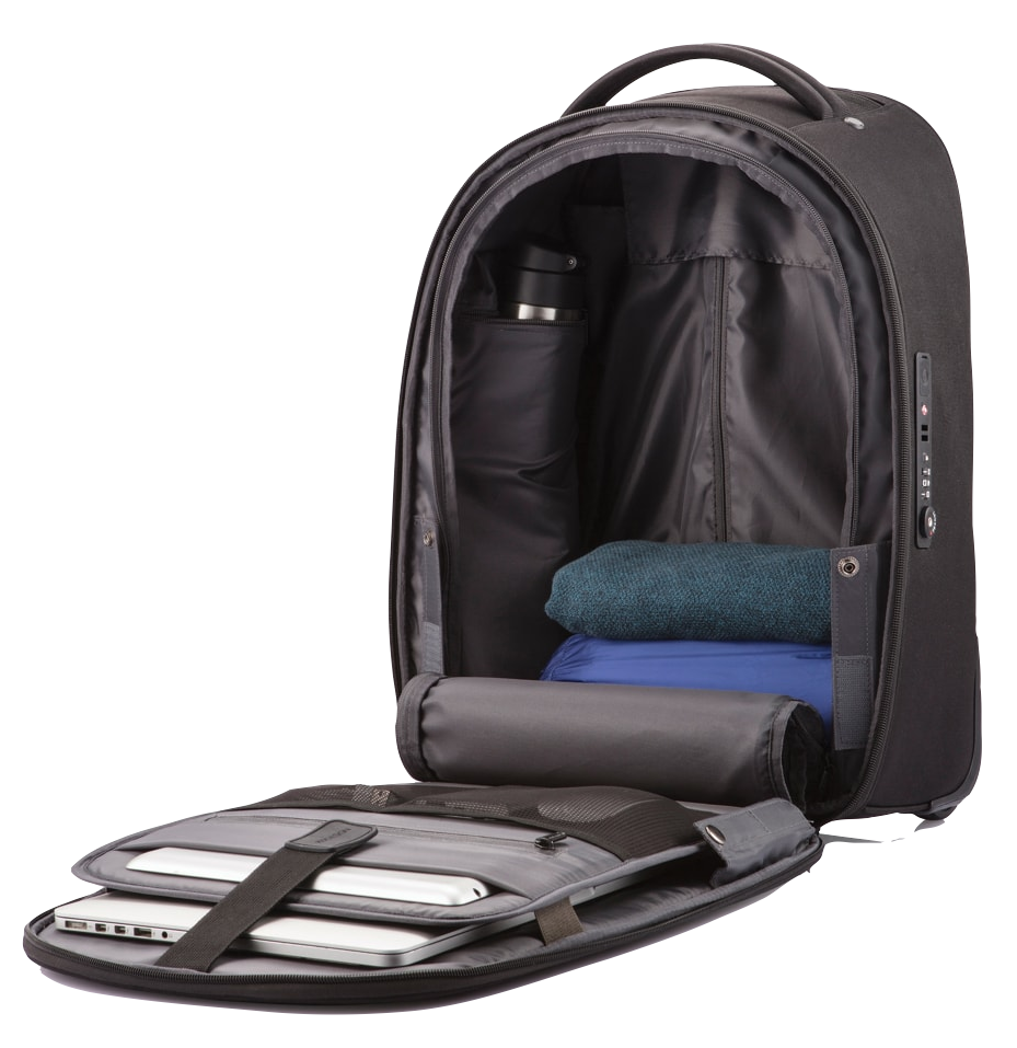 Раница XD Design Bobby - Trolley, 17“, черна | Ozone.bg