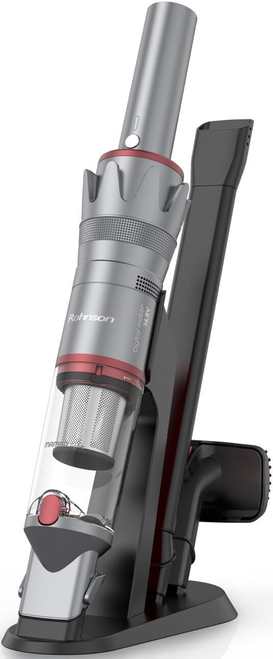 Ръчна прахосмукачка Rohnson - M3 Mamba, HEPA, сива | Ozone.bg