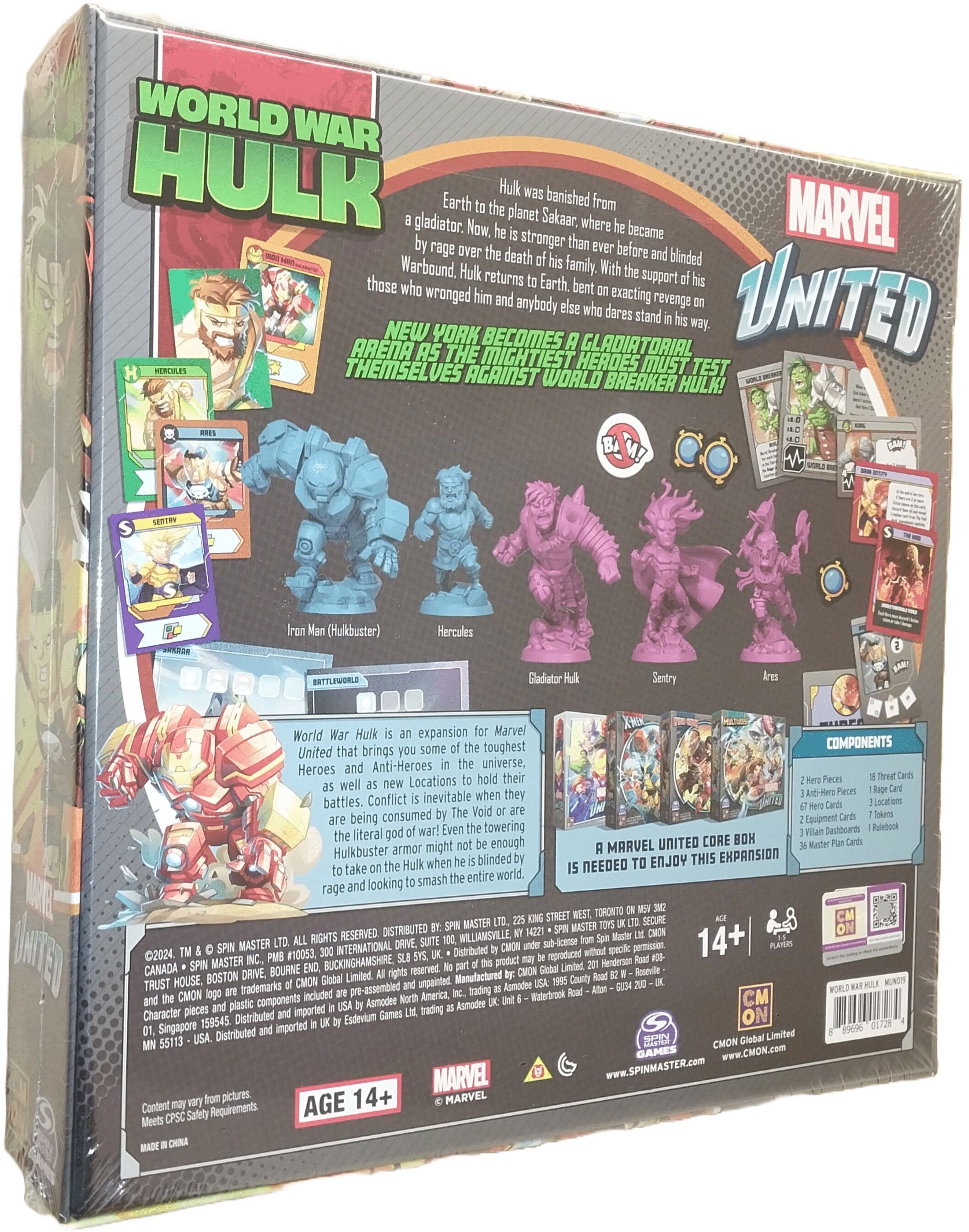 Разширение за настолна игра Marvel United: World War Hulk | Ozone.bg