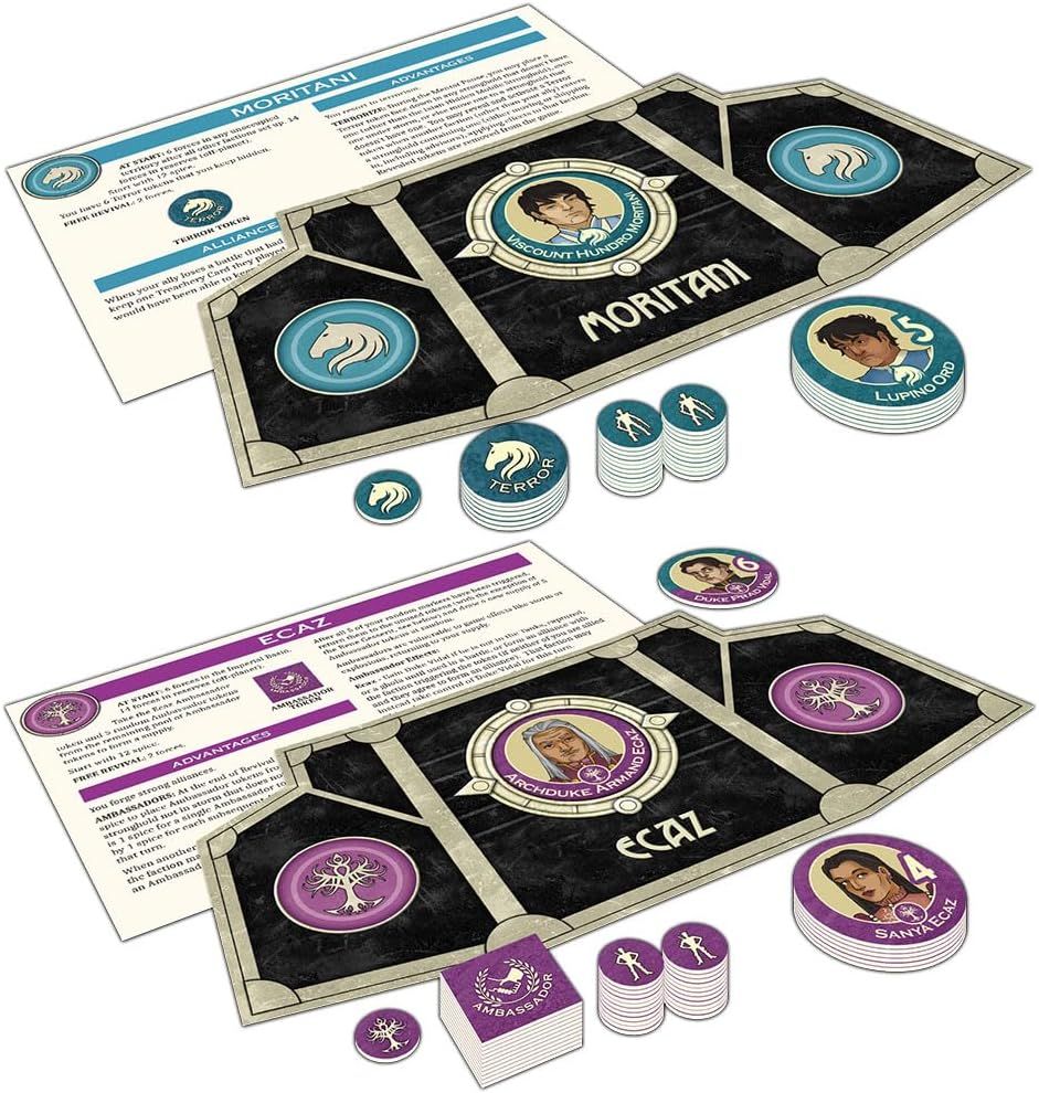 Разширение за настолна игра Dune: Ecaz & Moritani Expansion | Ozone.bg