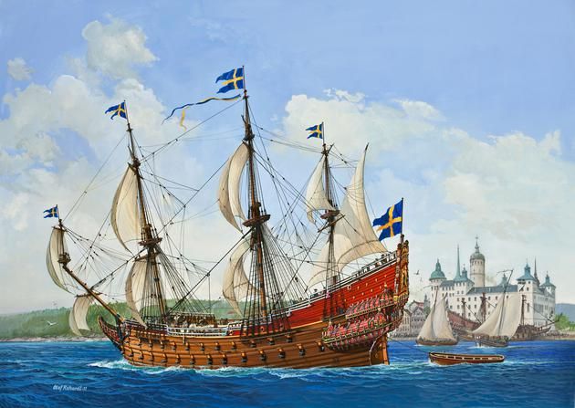Сглобяем модел на кораб Revell - Swedish Regal Ship VASA 1628 (05414 ...