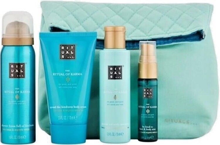 Rituals The Ritual Of Karma Подаръчен комплект, с несесер, 4 части ...