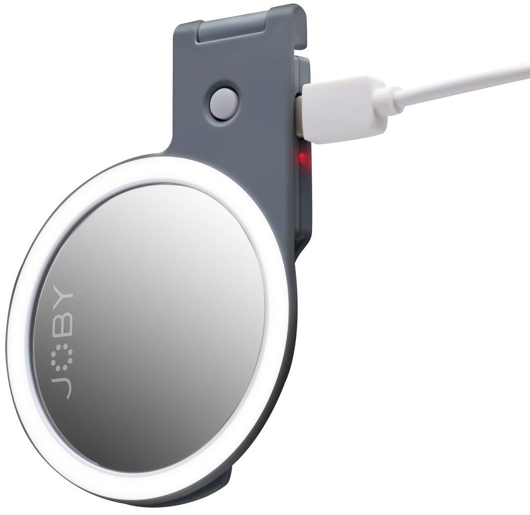 Рингово осветление Joby - Beamo, с MagSafe, сиво | Ozone.bg