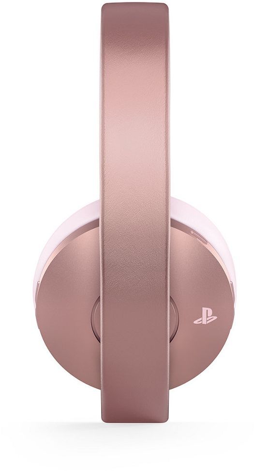 Гейминг слушалки - Gold Wireless Headset, Rose Gold, 7.1, розови | Ozone.bg