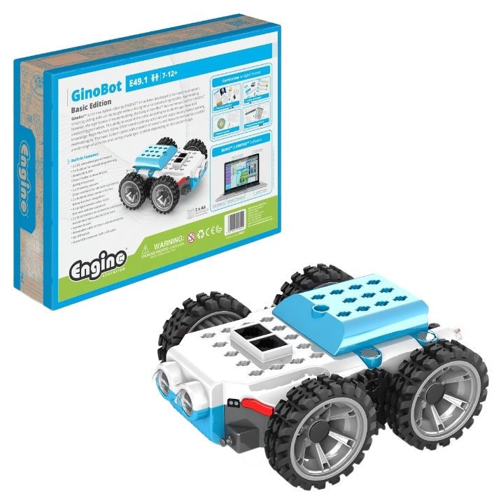 Роботизиран конструктор Engino Education Ginobot - Basic | Отлична цена ...
