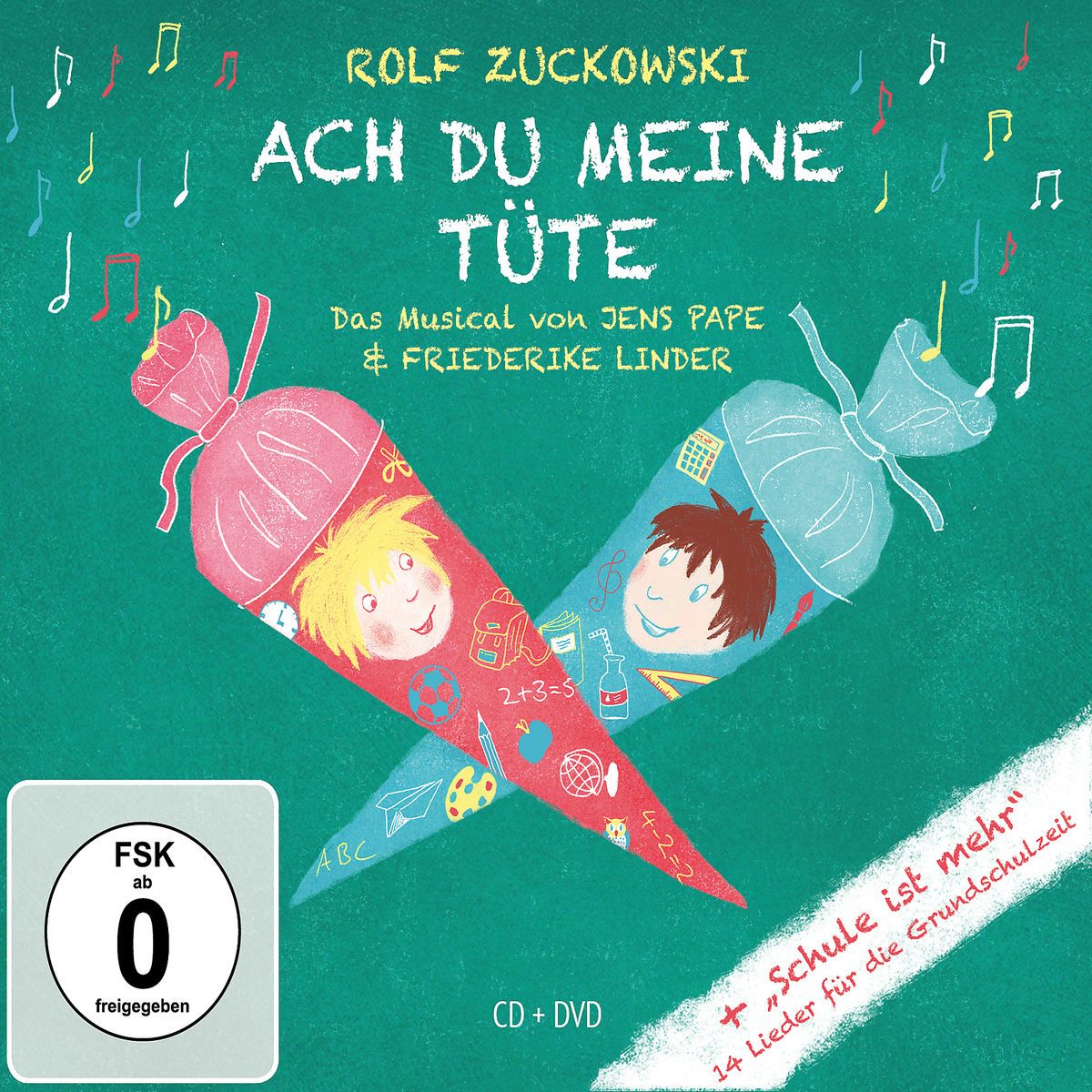 Rolf Zuckowski, Jens Pape - Ach du meine Tüte (CD + DVD) Отлична цена ...