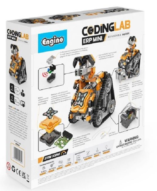 Роботизиран конструктор Engino Coding Lab ERP - Mini | Отлична цена | Ozone.bg