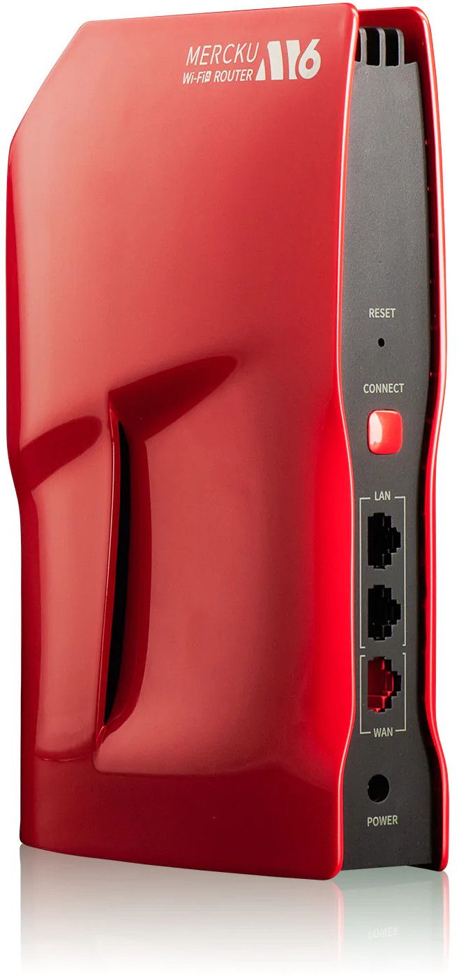 Рутер Mercku - M6, 1.8Gbps, червен | Ozone.bg