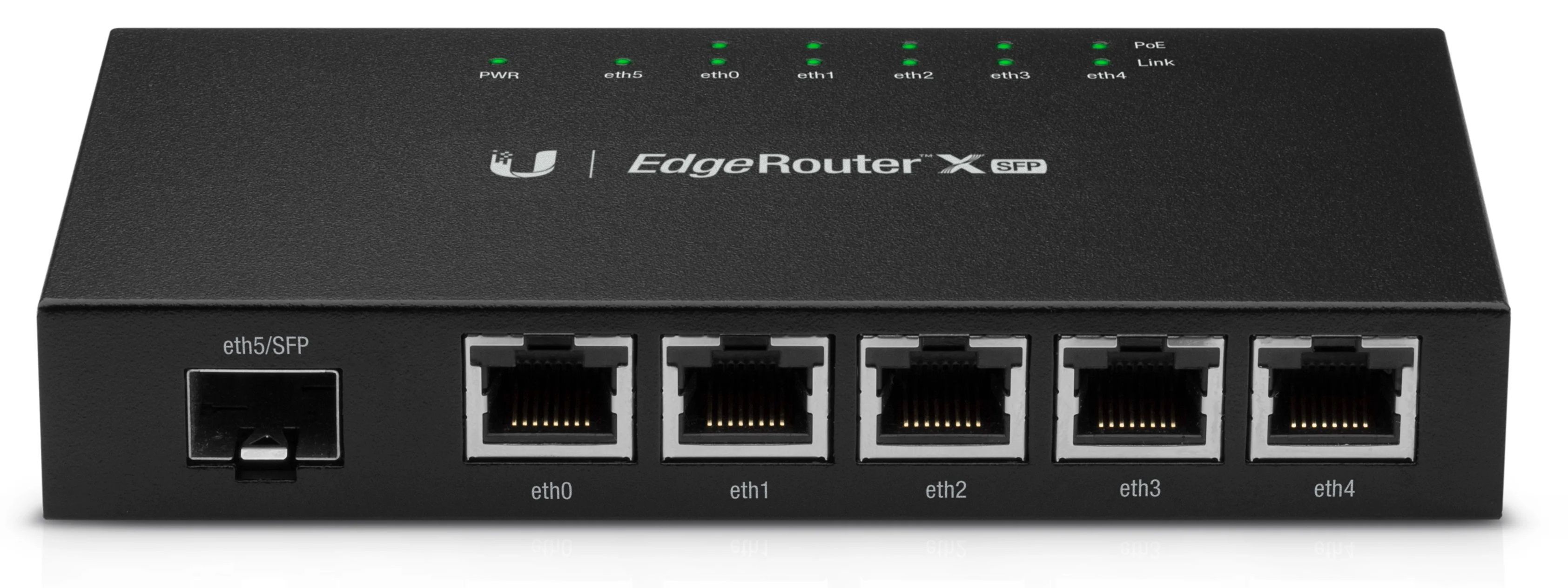 Рутер Ubiquiti - EdgeRouter X SFP, 1Gbps, черен | Ozone.bg