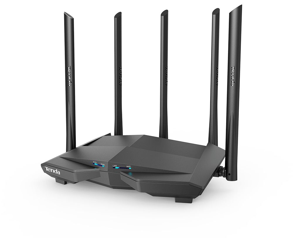 Рутер Tenda - AC11 AC1200, 1167Mbps, черен | Ozone.bg