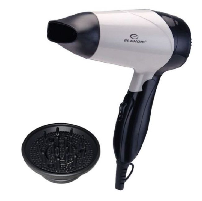 Сешоар Elekom - EK-7891, 1200 W, 2 степени, сив | Ozone.bg