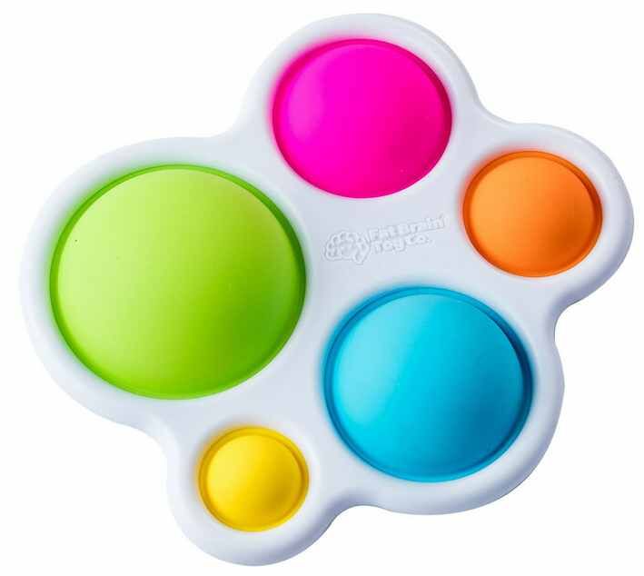 Сензорна играчка Tomy Fat Brain Toys - Dimple, балончета | Добра цена ...