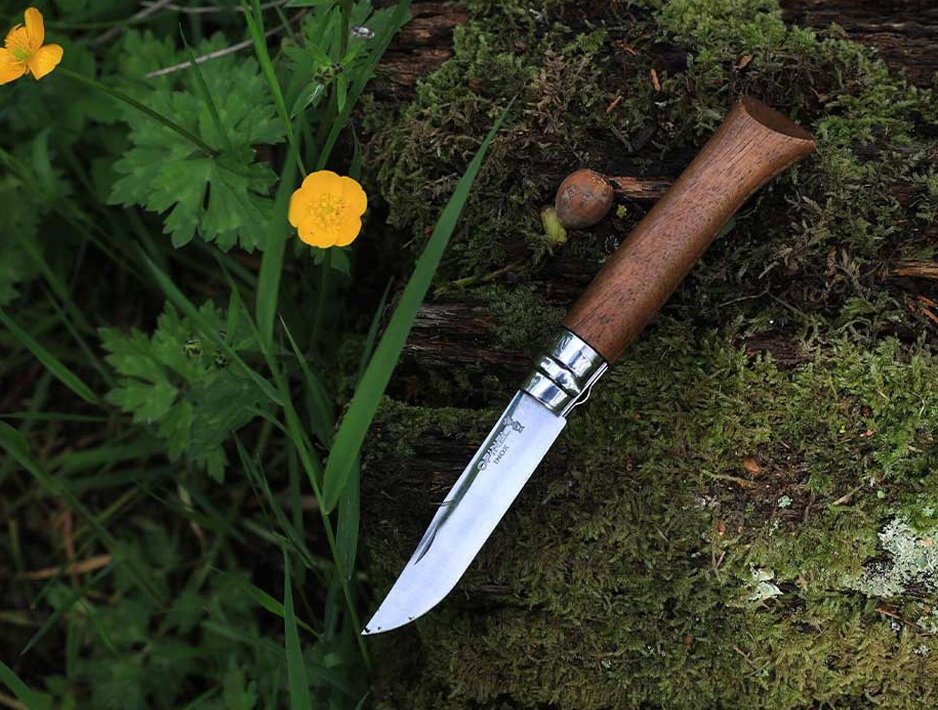 Сгъваем нож Opinel Luxe - №9, орех | Ozone.bg