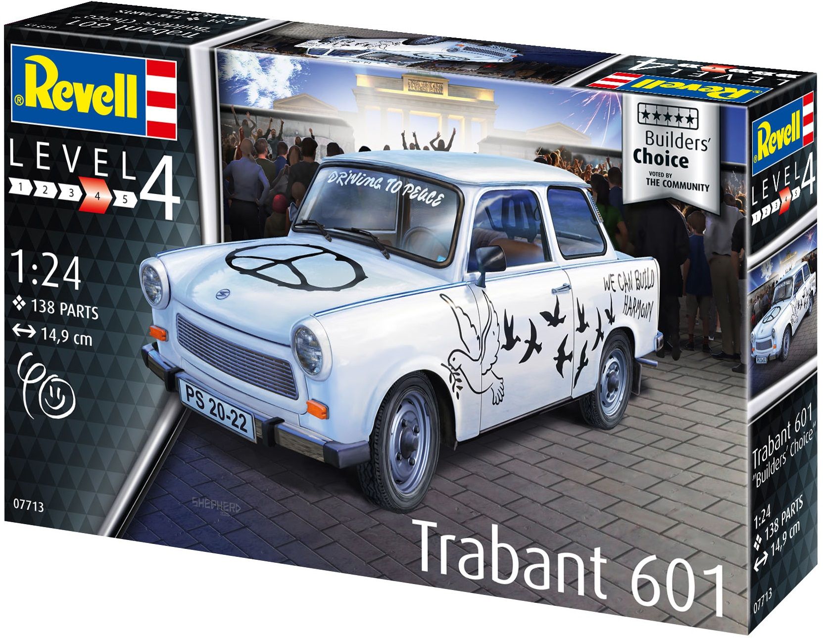 Сглобяем модел Revell Трабант 601С "Изборът на строителя" | Ozone.bg
