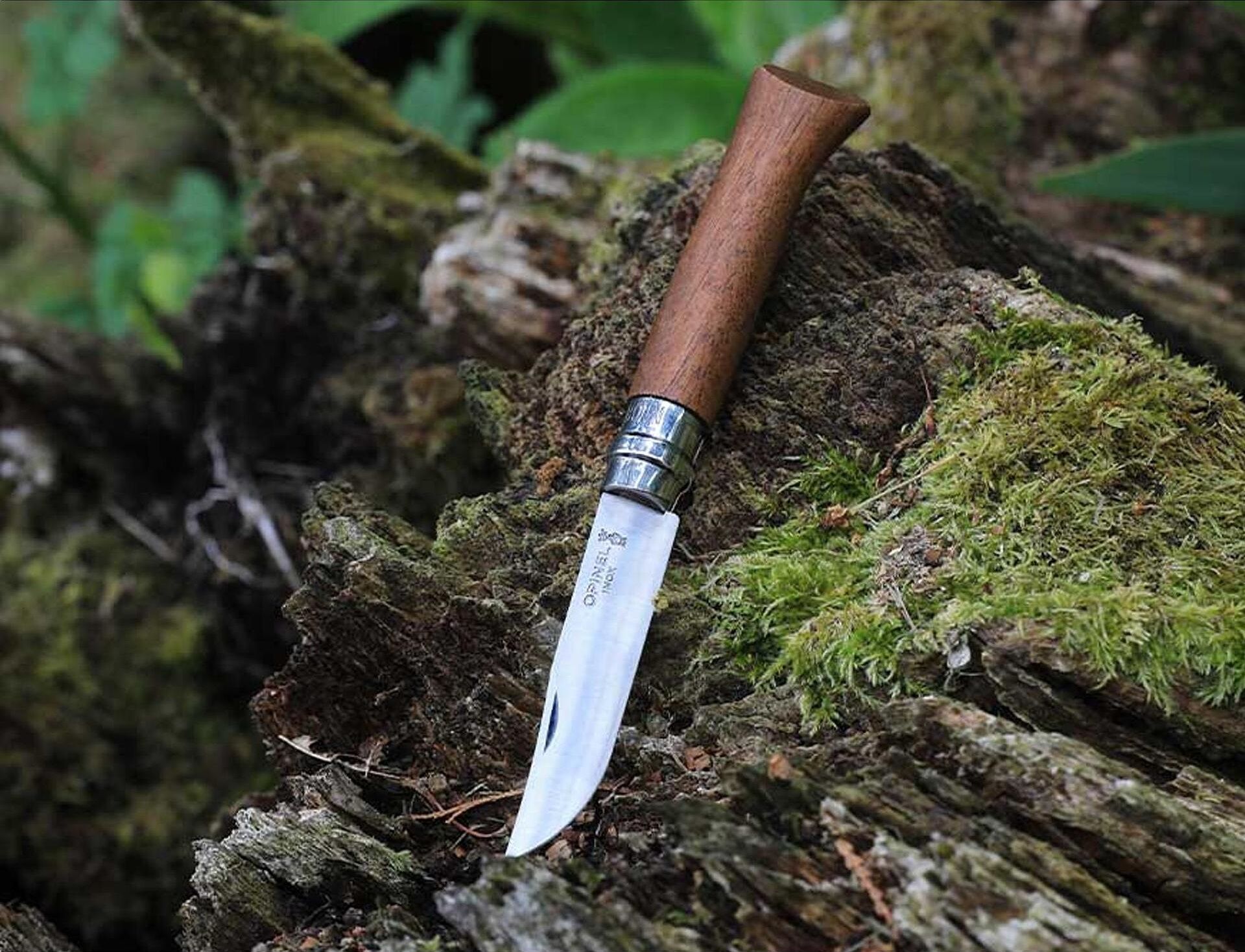 Сгъваем нож Opinel Luxe - №9, орех | Ozone.bg