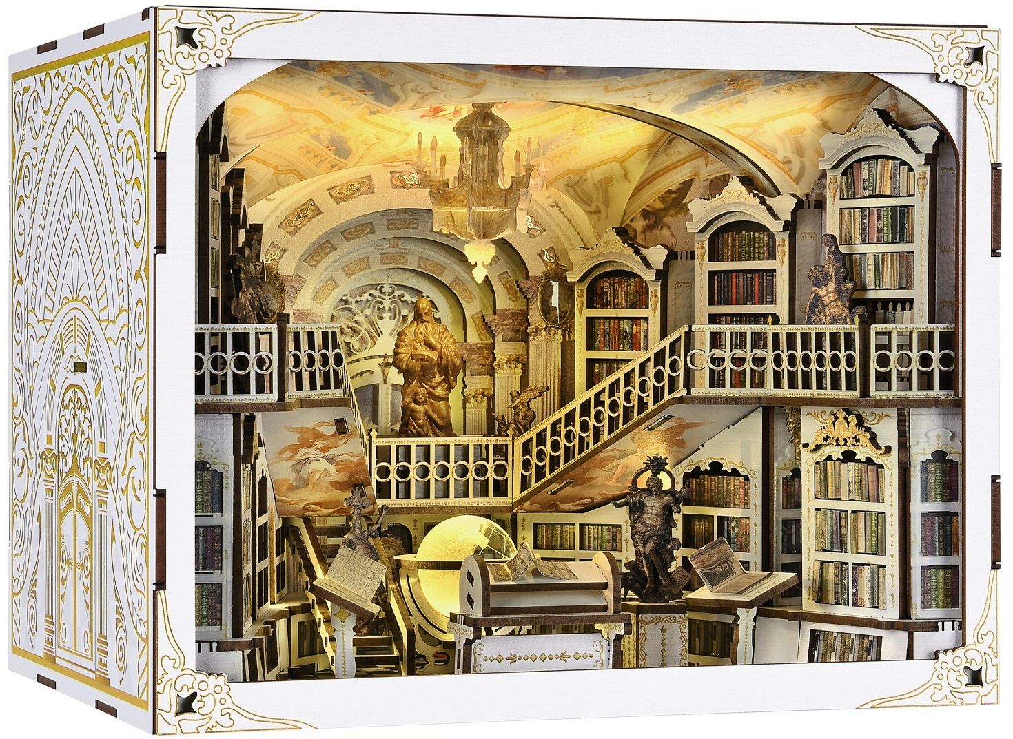 Сглобяем модел MiniCity - The Library of Gods MAX | Ozone.bg