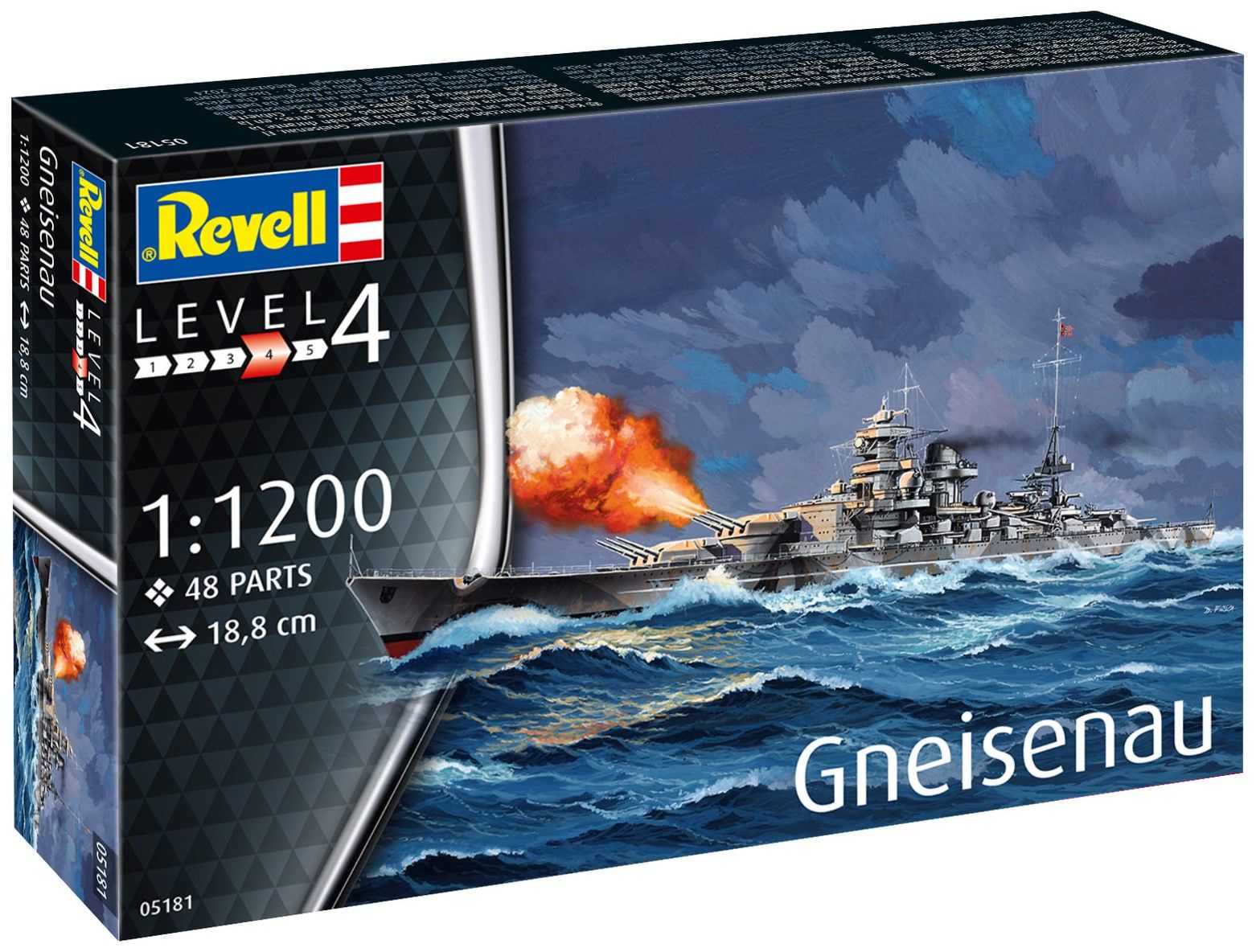 Сглобяем модел Revell Военни: Кораби - Гнайзенау | Ozone.bg