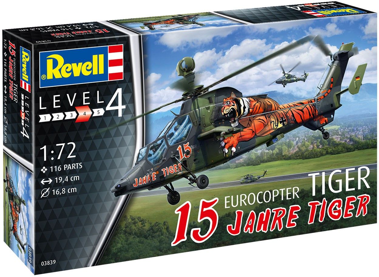 Сглобяем модел Revell Военни: Вертолети - Хеликоптер Тайгър | Ozone.bg