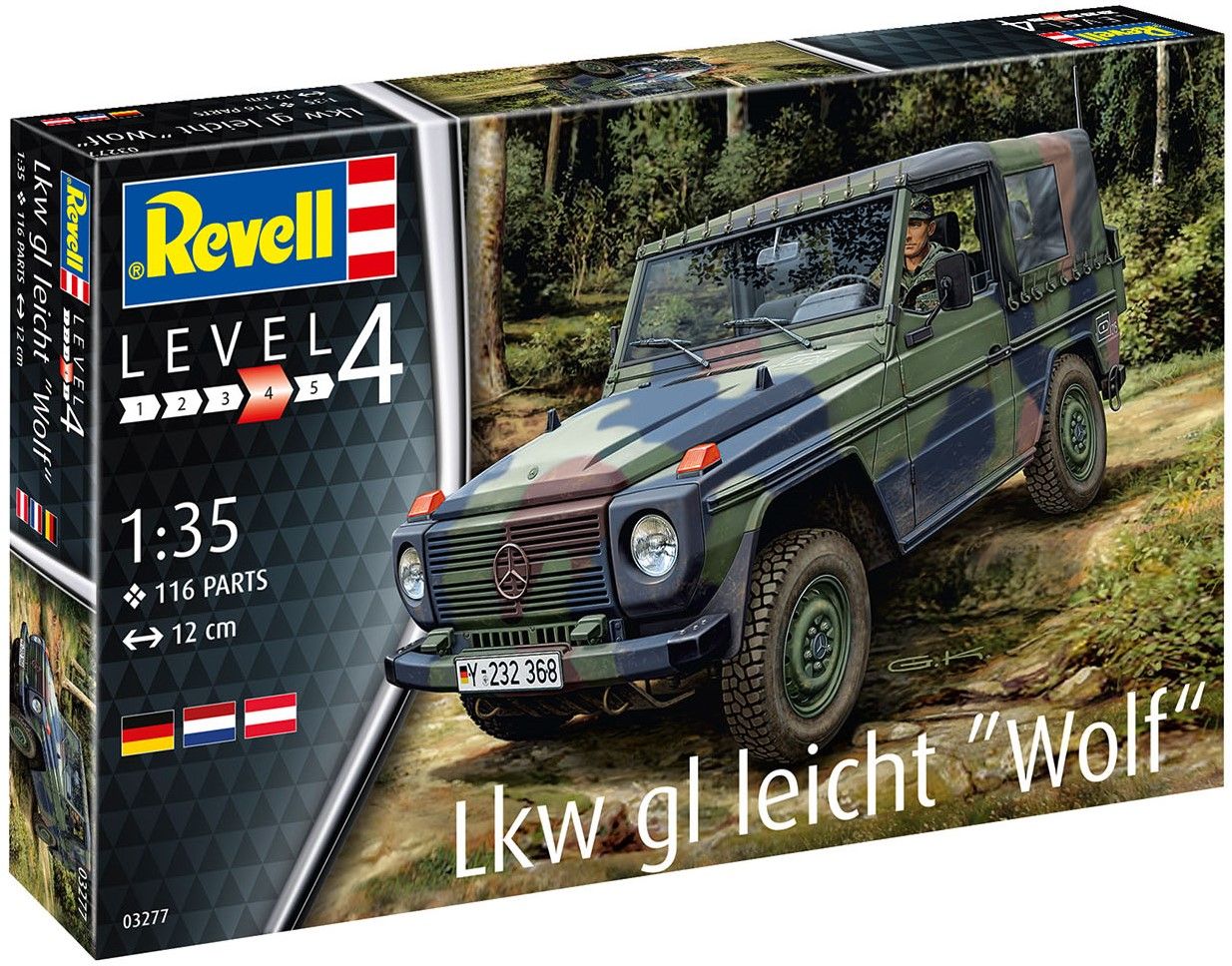 Сглобяем модел Revell Военни: Камиони - "Wolf" | Ozone.bg