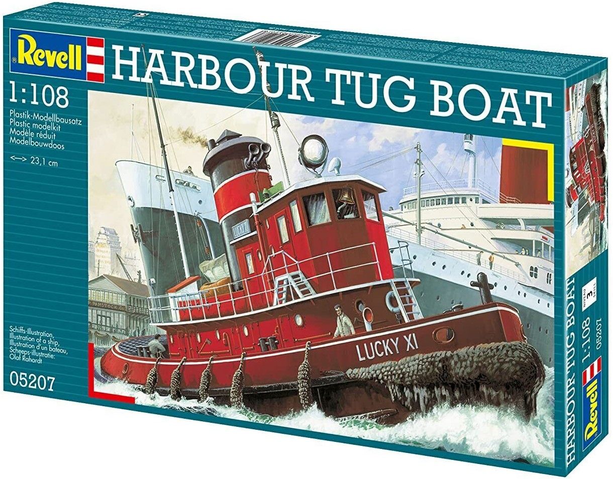 Сглобяем модел Revell Съвременни: Кораби - Буксир | Ozone.bg