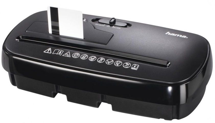 Шредер Hama - Basic S8CD, 11l, черен | Ozone.bg