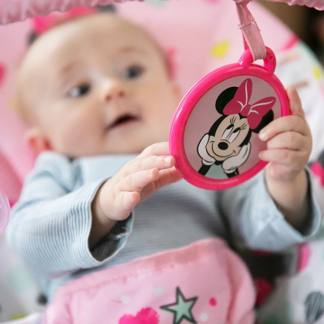 Шезлонг Bright Starts Disney Baby - Minnie Mouse, Spotty Dotty | Добра ...