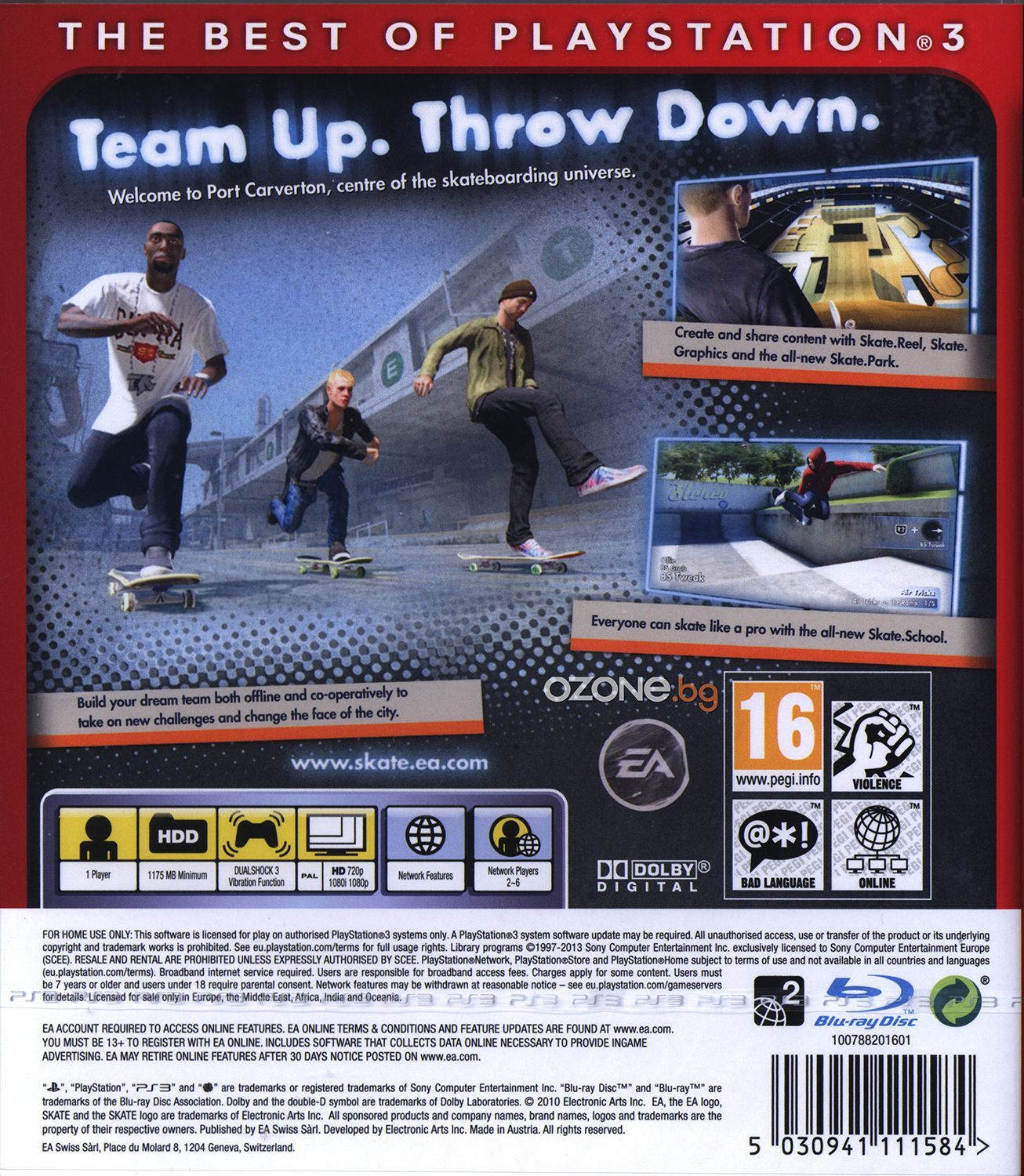 Skate 3 - Essentials (PS3) | Ozone.bg