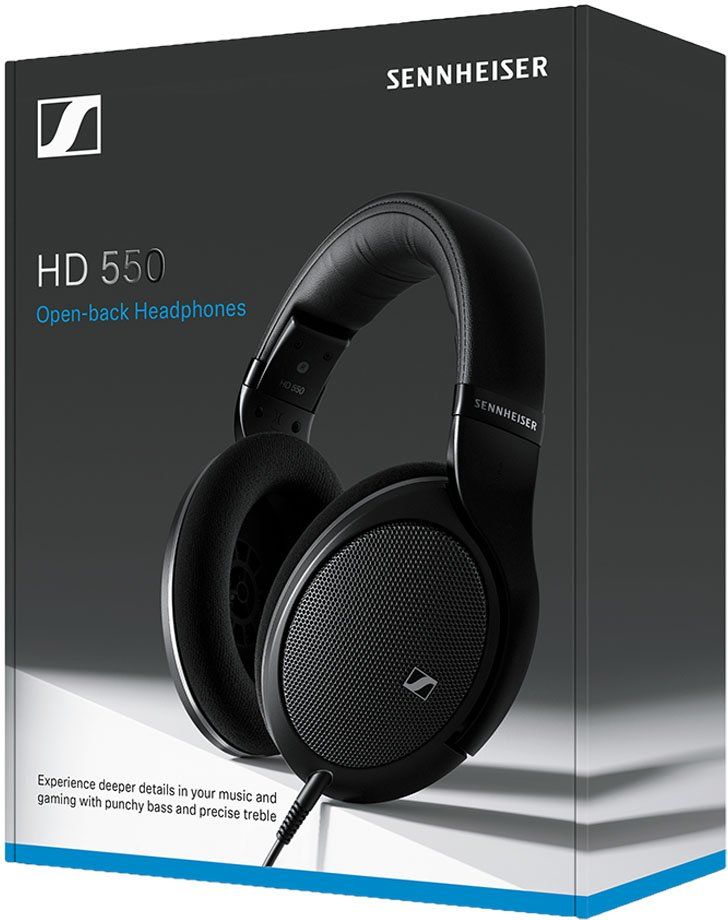 Слушалки Sennheiser - HD 550, черни | Ozone.bg