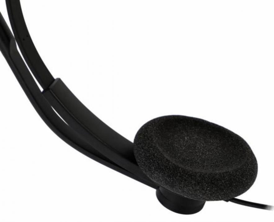 Слушалки с микрофон Addasound - EPIC 302 Duo, черни | Ozone.bg