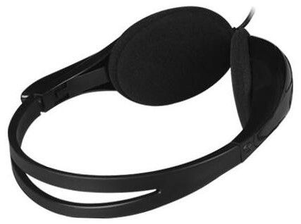 Слушалки с микрофон A4tech - HS-9, черни | Ozone.bg