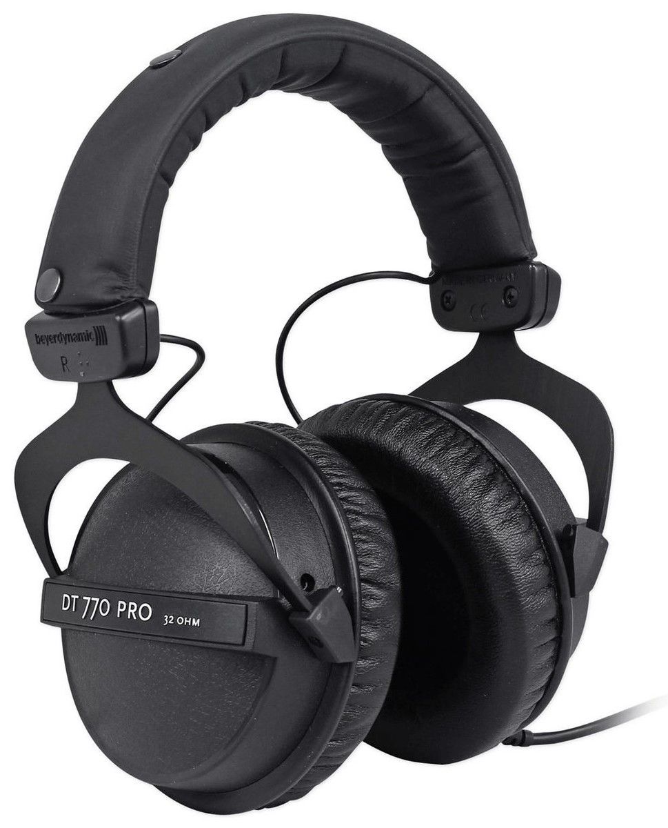 Слушалки Beyerdynamic - DT 770 PRO, 32 Ohms, черни | Ozone.bg