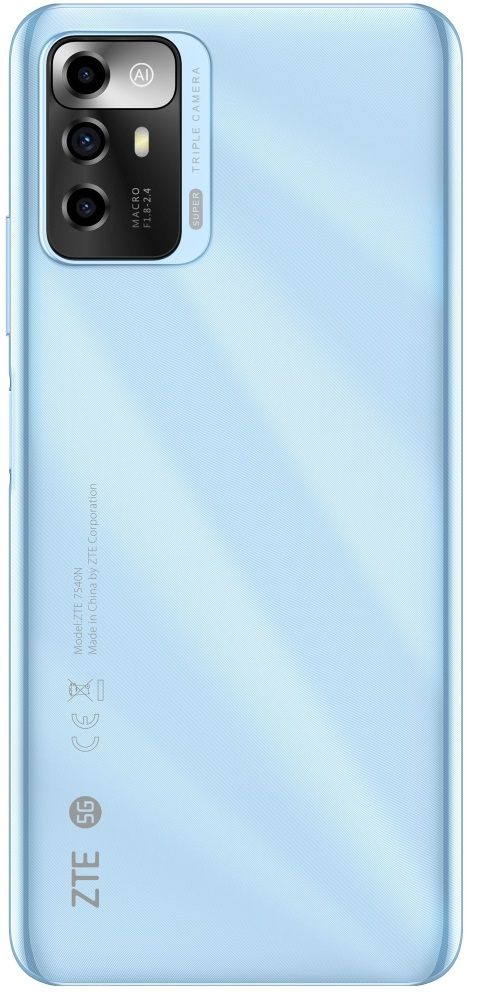 Смартфон ZTE - Blade A72 5G, 6.52'', 4/64GB, Blue | Ozone.bg