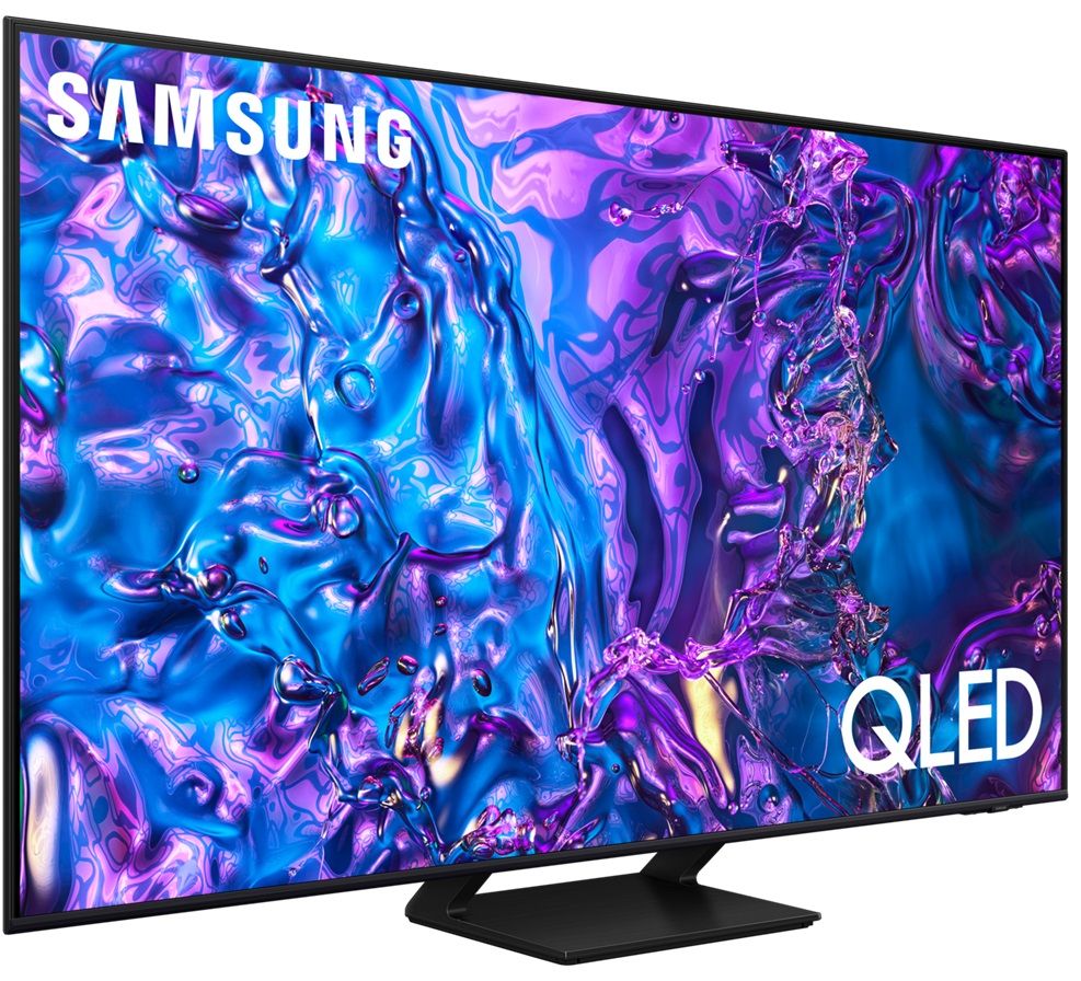 Смарт телевизор Samsung - 55Q70D, 55'', QLED, 4K, Titan Gray ТОП цена | Ozone.bg