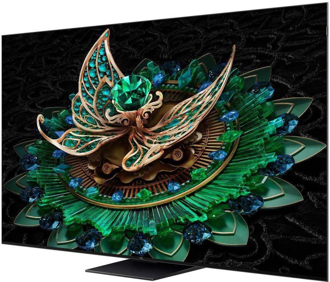 Смарт телевизор TCL - 55C765, 55'', QD-Mini LED, 4K, 144Hz, черен ТОП ...