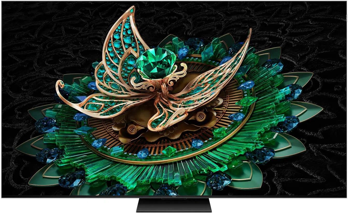 Смарт телевизор TCL - 55C765, 55'', QD-Mini LED, 4K, 144Hz, черен ТОП ...