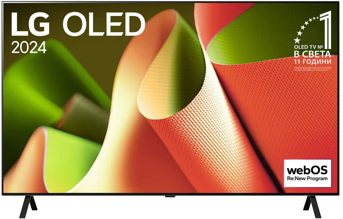 Смарт телевизор LG - OLED65B43LA, 65'', OLED, 4K, 100Hz, черен ТОП цена ...