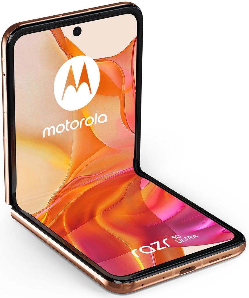 Смартфон Motorola - Razr 50 Ultra, 6.9'', 12GB/512GB, Peach Fuzz | Ozone.bg