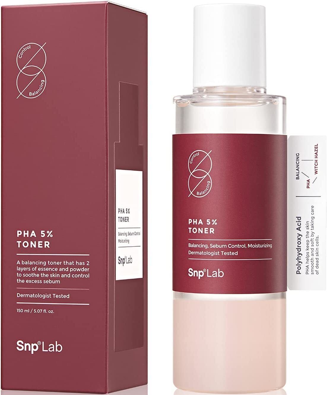 SNP Lab Тонер за лице PHA 5%, 150 ml | Ozone.bg