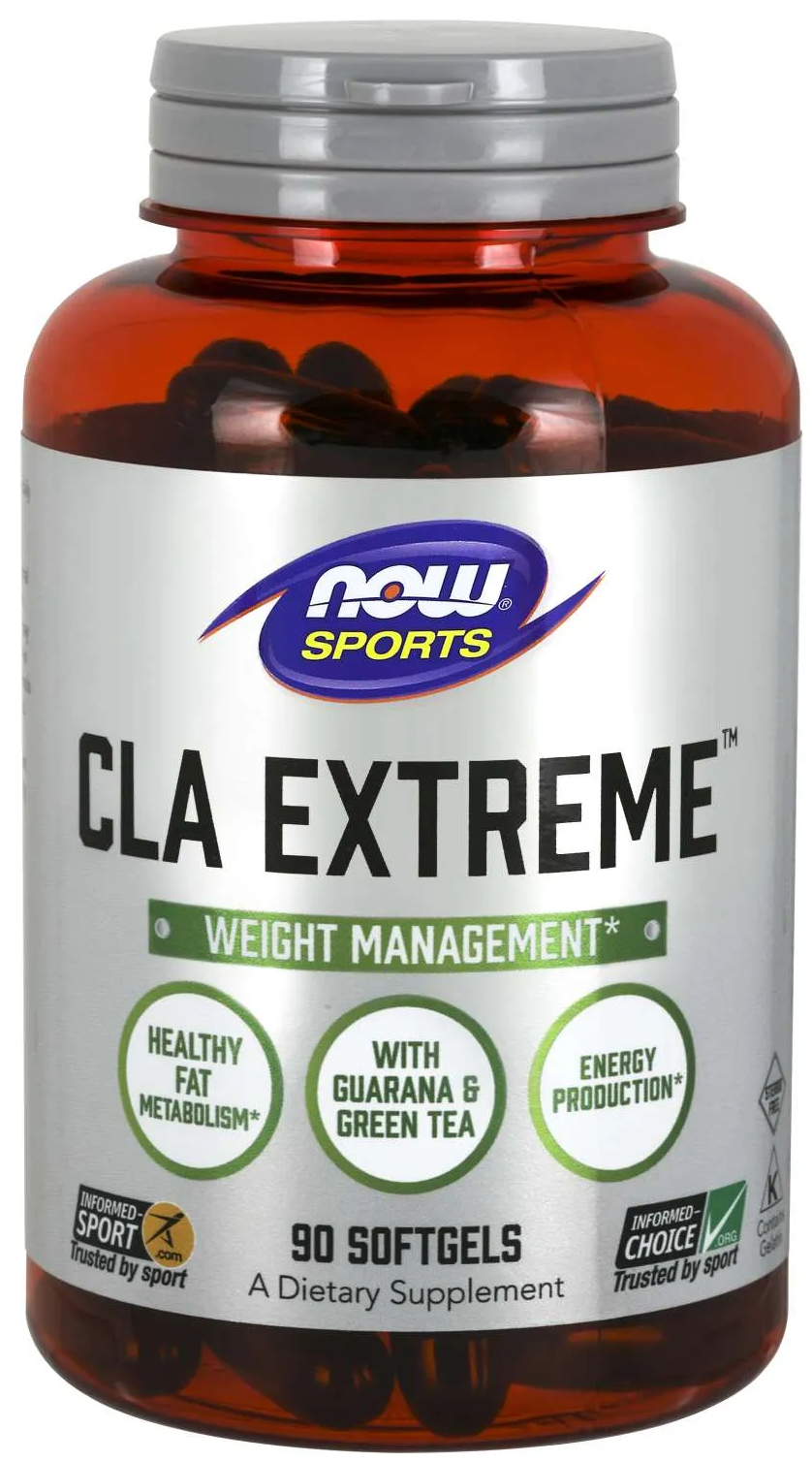 Sports CLA Extreme, 90 капсули, Now | Ozone.bg