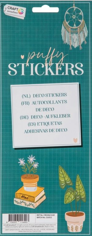 Стикери Grafix Craft Sensations - Зелено вдъхновение | Ozone.bg