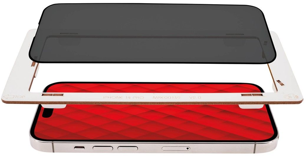 Стъклен протектор Displex - Real Glass Privacy Filter, iPhone 15 Plus ...