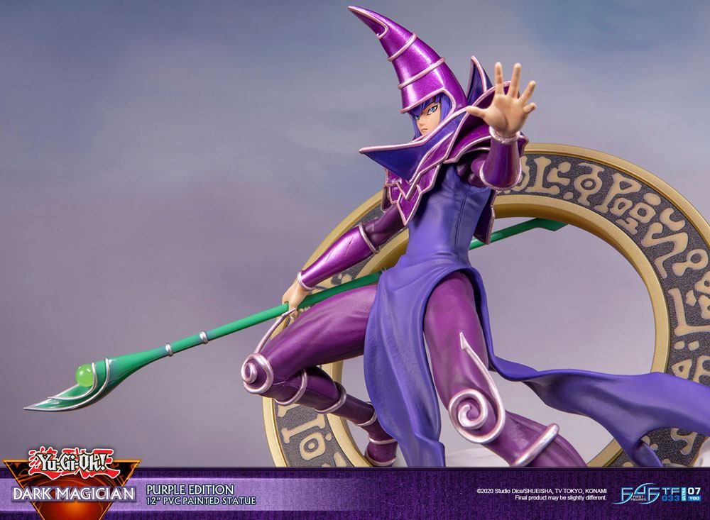 Статуетка First 4 Figures Animation: Yu-Gi-Oh! - Dark Magician (Purple ...