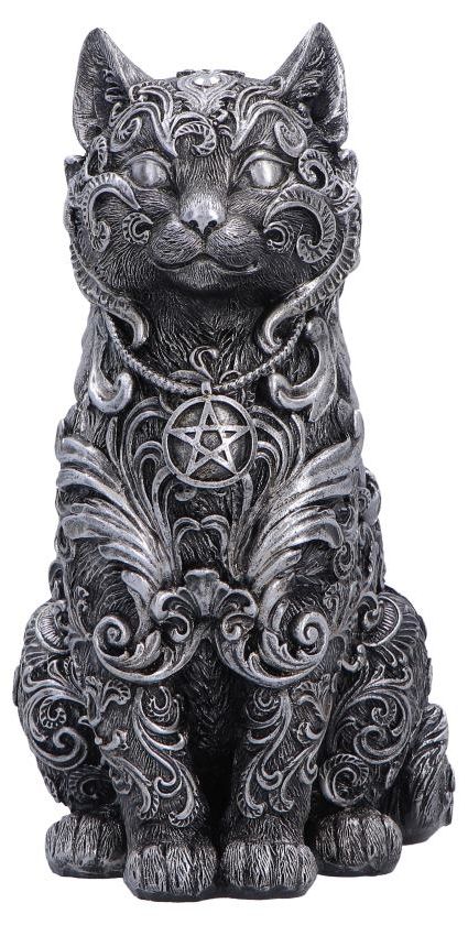 Статуетка Nemesis Now Adult: Gothic - Hexbound Familiar (Silver), 23 cm ...