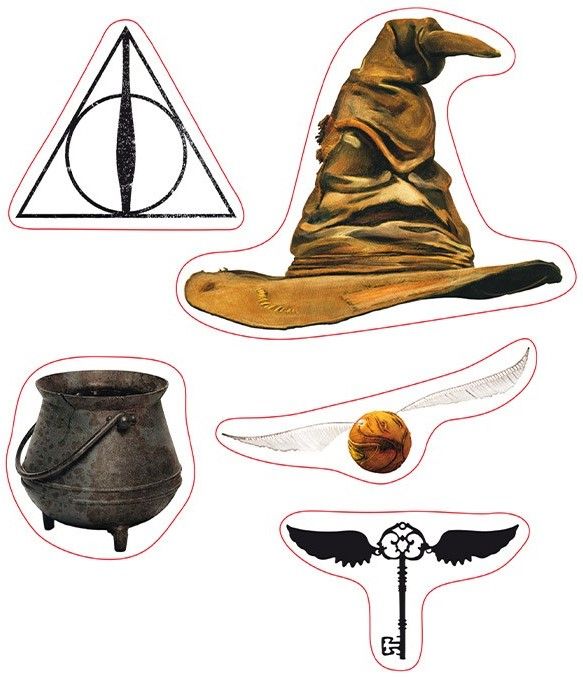 Стикери ABYstyle Movies: Harry Potter - Magical Objects | Ozone.bg