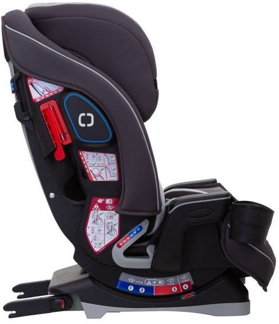 Столче за кола Graco - Slimfit Lx IsoCatch, 0-36 kg, Iron | Добра цена ...