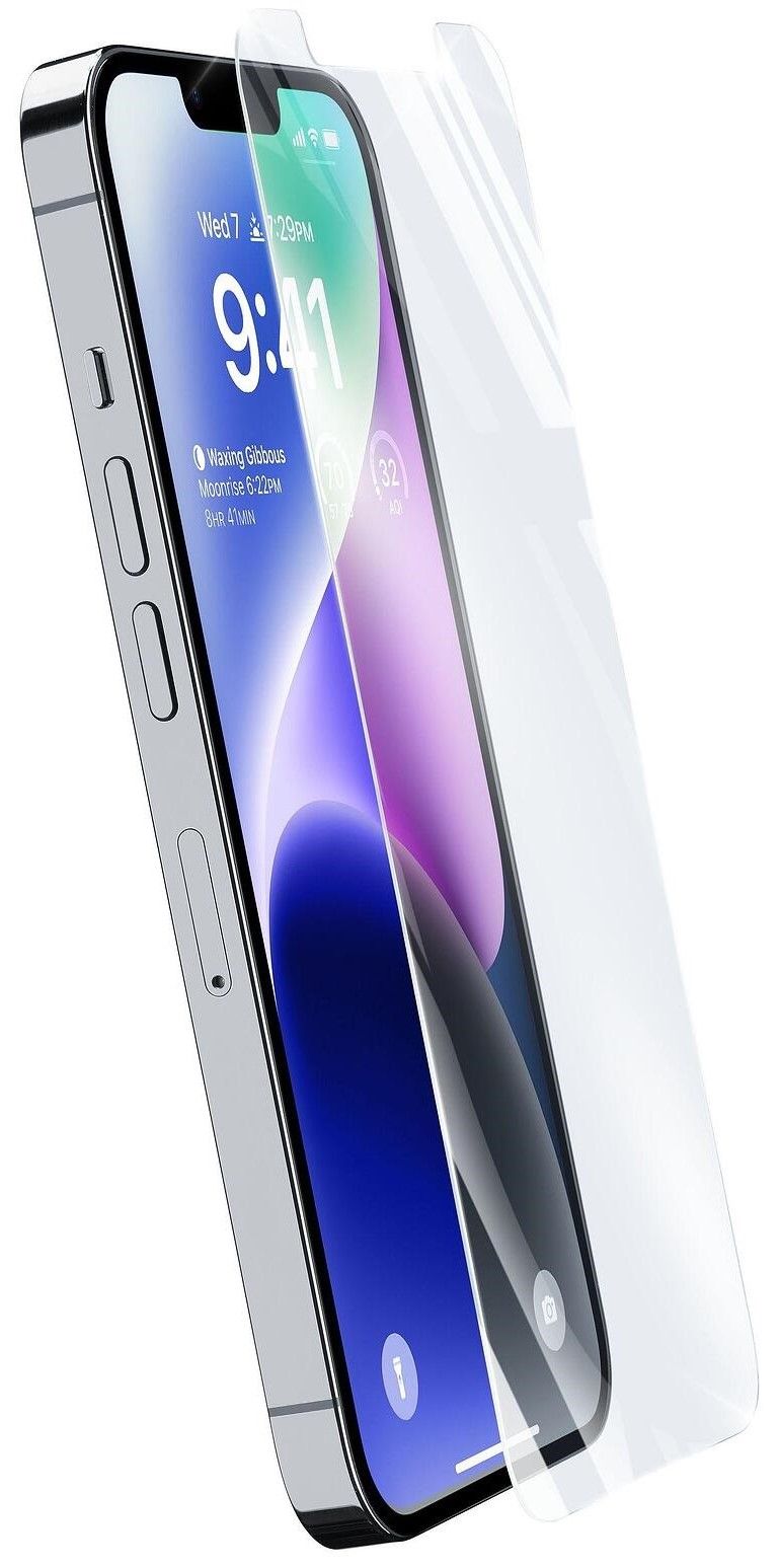 Стъклен протектор Cellularline - Eye Defend, iPhone 14/14 Pro | Ozone.bg