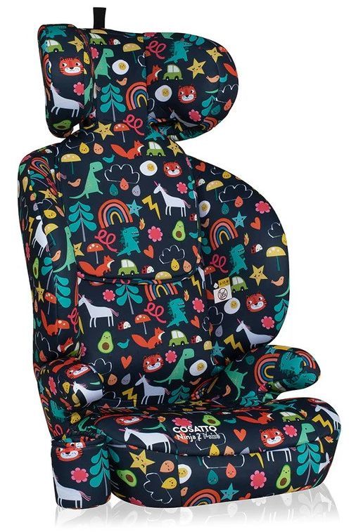 Столче за кола Cosatto - Ninja 2, I-Size, 100-150 cm, Carnival | Добра ...