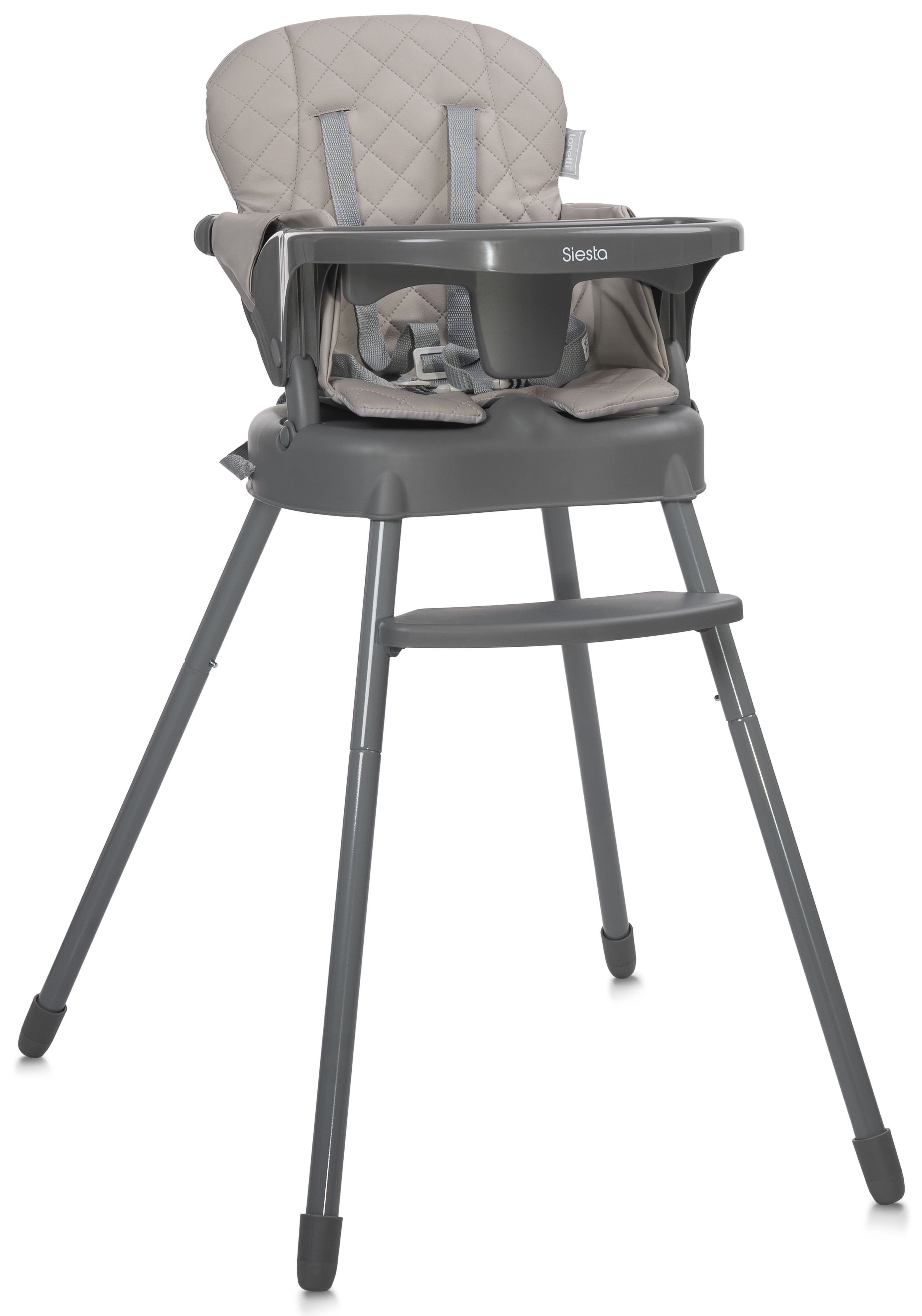 Столче за хранене 3 в 1 Lorelli - Siesta, Beige Leather | Добра цена | Ozone.bg