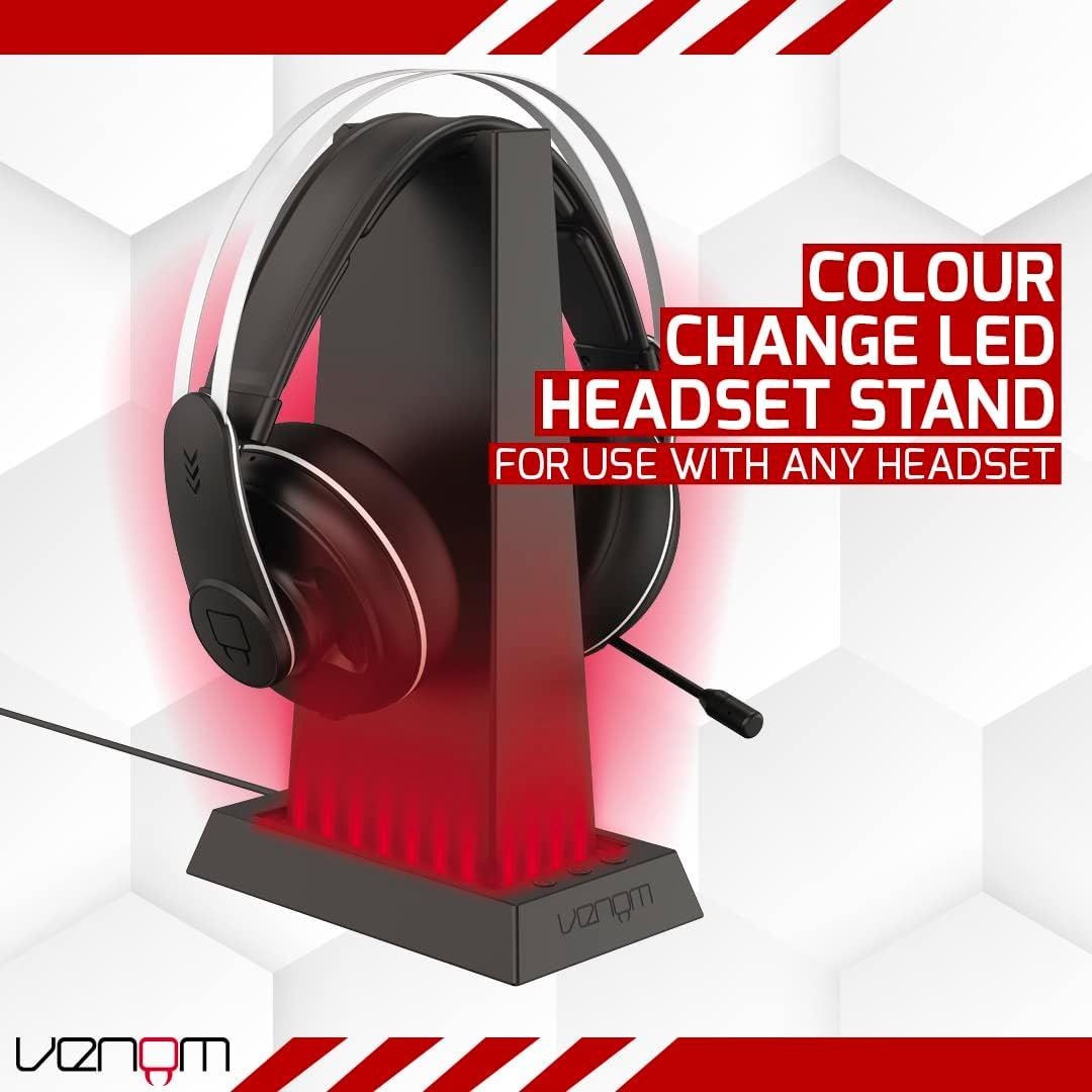 Стойка за слушалки Venom - Colour Change LED Headset Stand | Ozone.bg